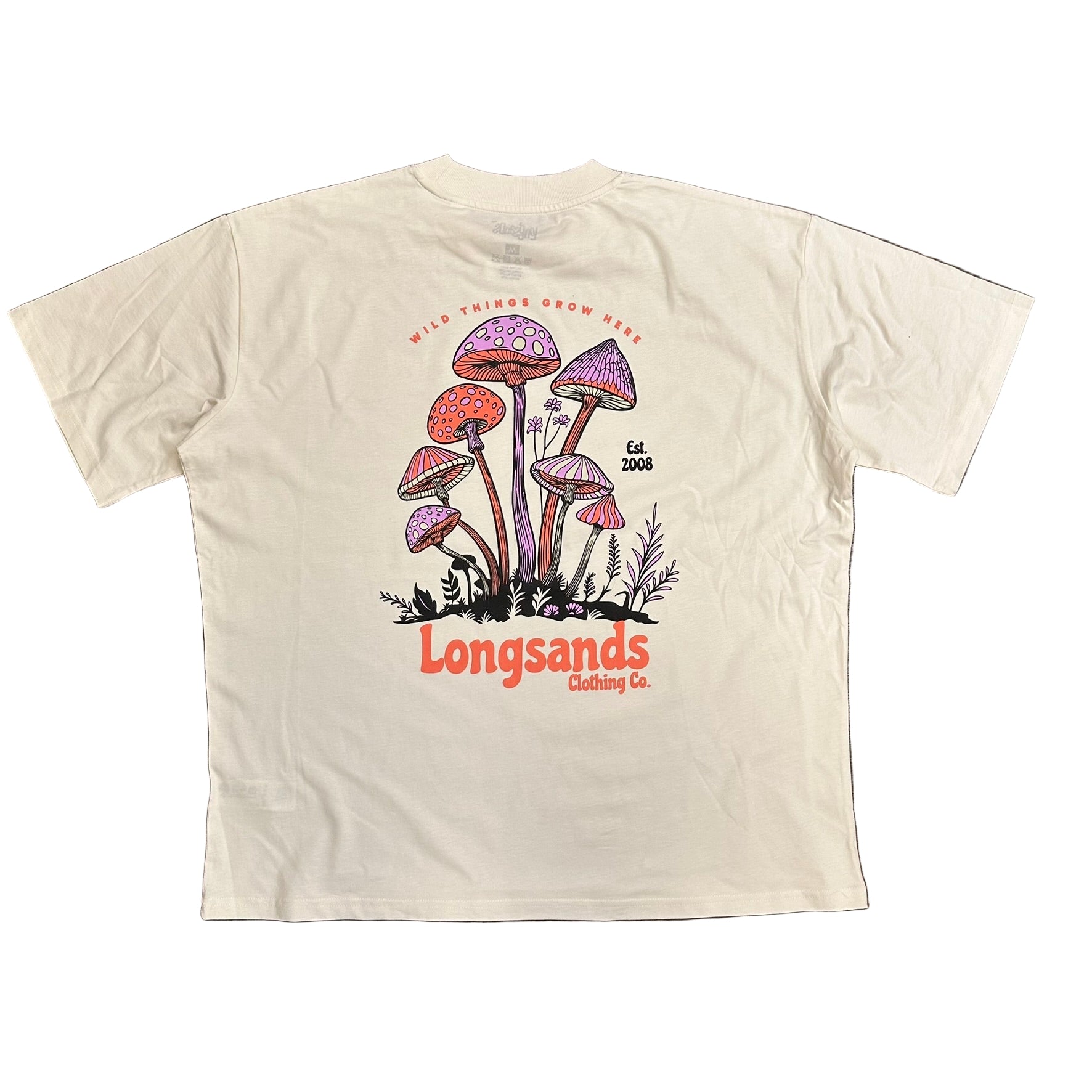 Wild Things - Oversized Eco Tee – Longsands Clothing Co